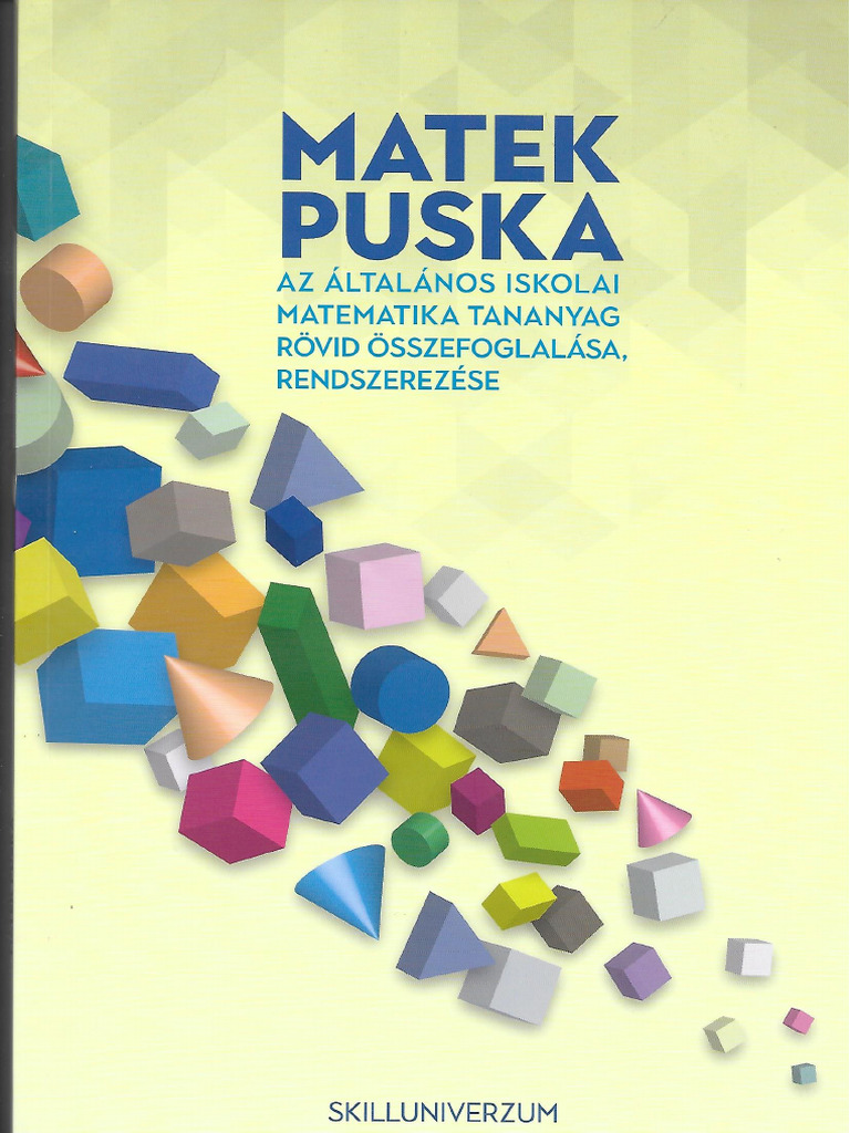 MATEK PUSKA (Összefoglalás) | PDF