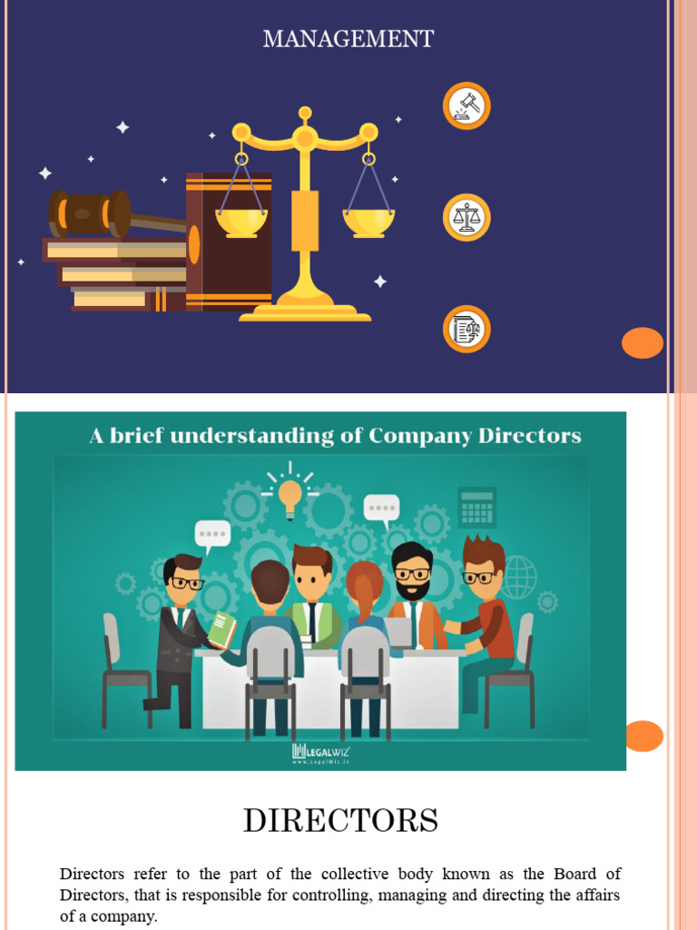 Chapter - 3 Management | PDF | Board Of Directors | Business