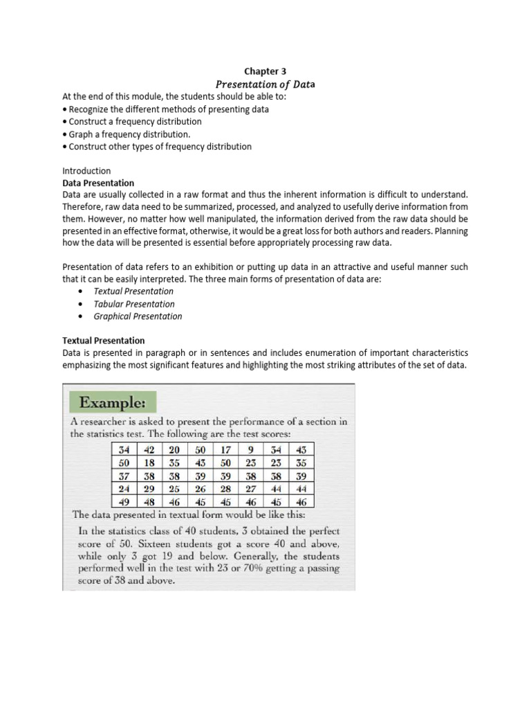 Chapter 3 | Download Free PDF | Categorical Variable | Data