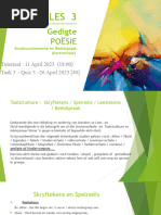 Grade 11 Afrikaans Poem Sprak of Sprook | PDF