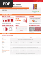 Apcolite Advanced Epoxy Primer Guide | PDF | Paint | Epoxy