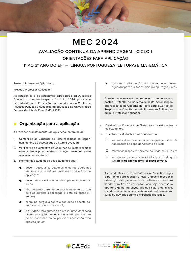 Cnca Orientacao LP MT 1 3 | PDF