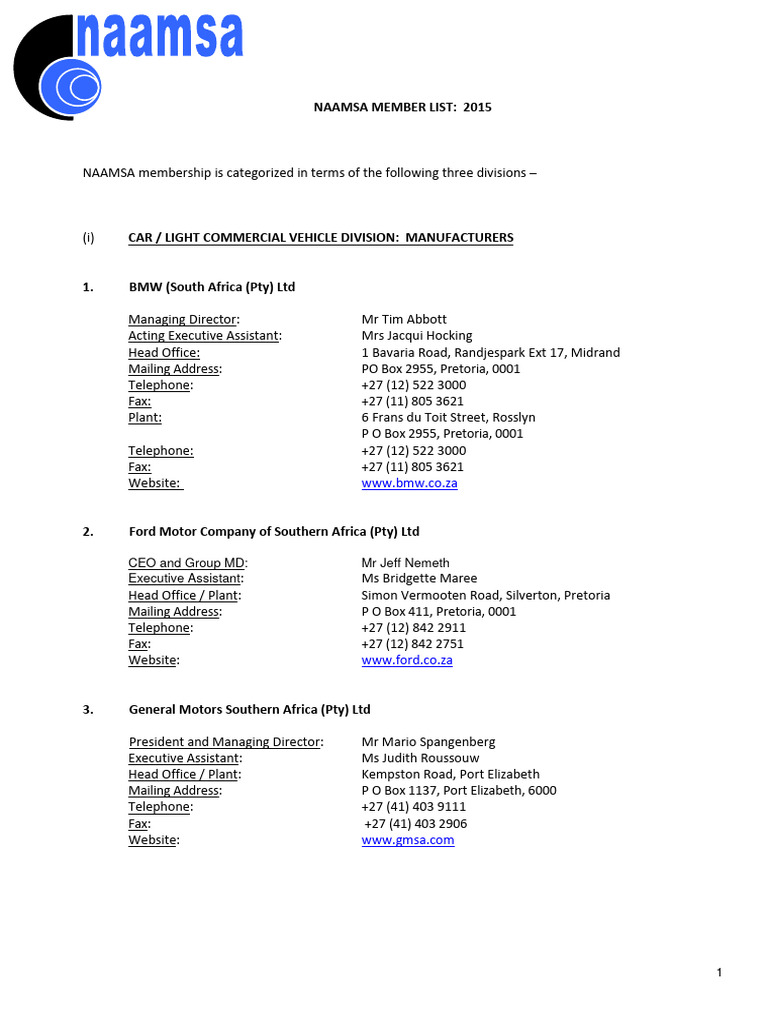 IVECO and RENAULT Contact Details | PDF | Motor Vehicle Manufacturers ...