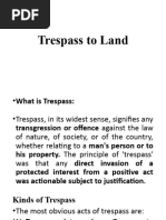 A Guide To The Law in Alberta Regarding: Trespass | PDF | Trespass ...