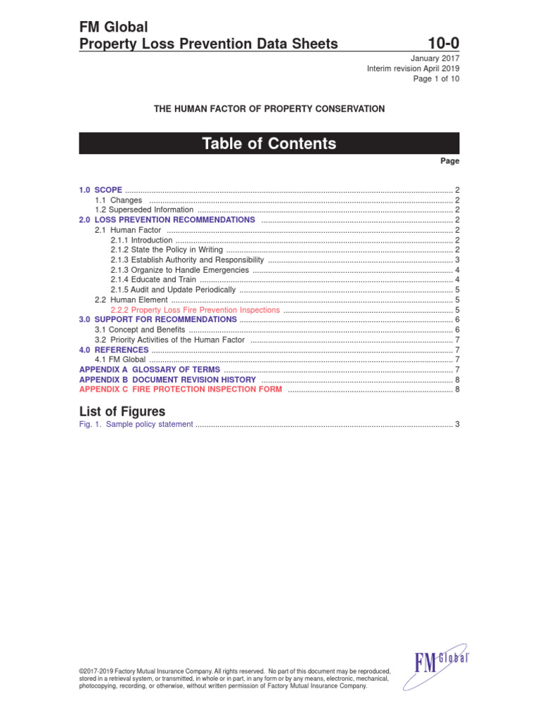The Human Factor of Property Conservation | PDF | Insurance | Employment