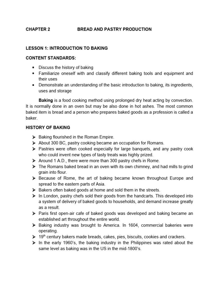 RAS-TLE GRADE 7 Chapter 2 | PDF | Baking | Flour