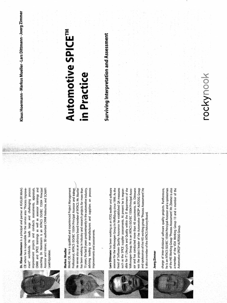 Automotive Spice in Practice | PDF