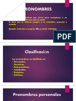 Lista completa de pronombres | PDF | Pronombre | Numero Gramatical