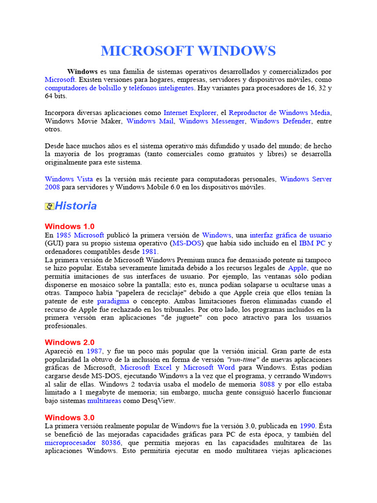 Microsoft Windows | PDF | Microsoft Windows | Windows 2000