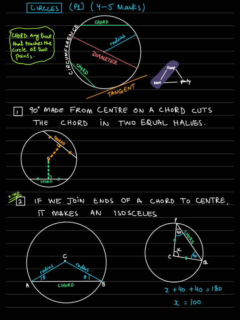 Circles | PDF | Circle | Triangle Geometry