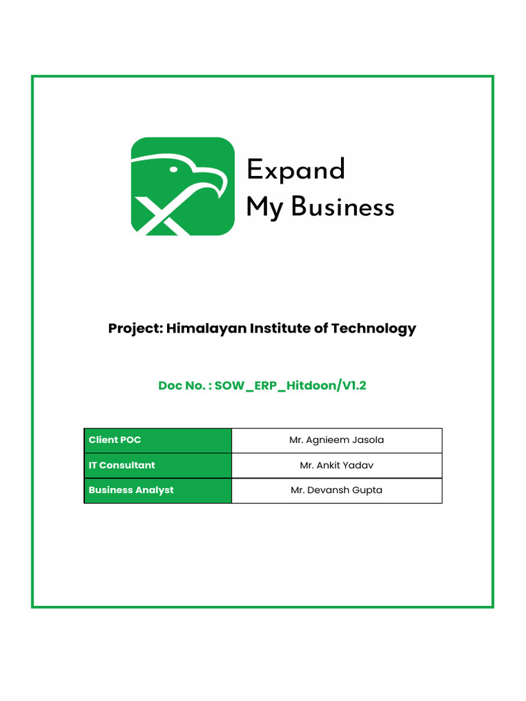 Sow Erp Hitdoon v1.2 | PDF | World Wide Web | Internet & Web