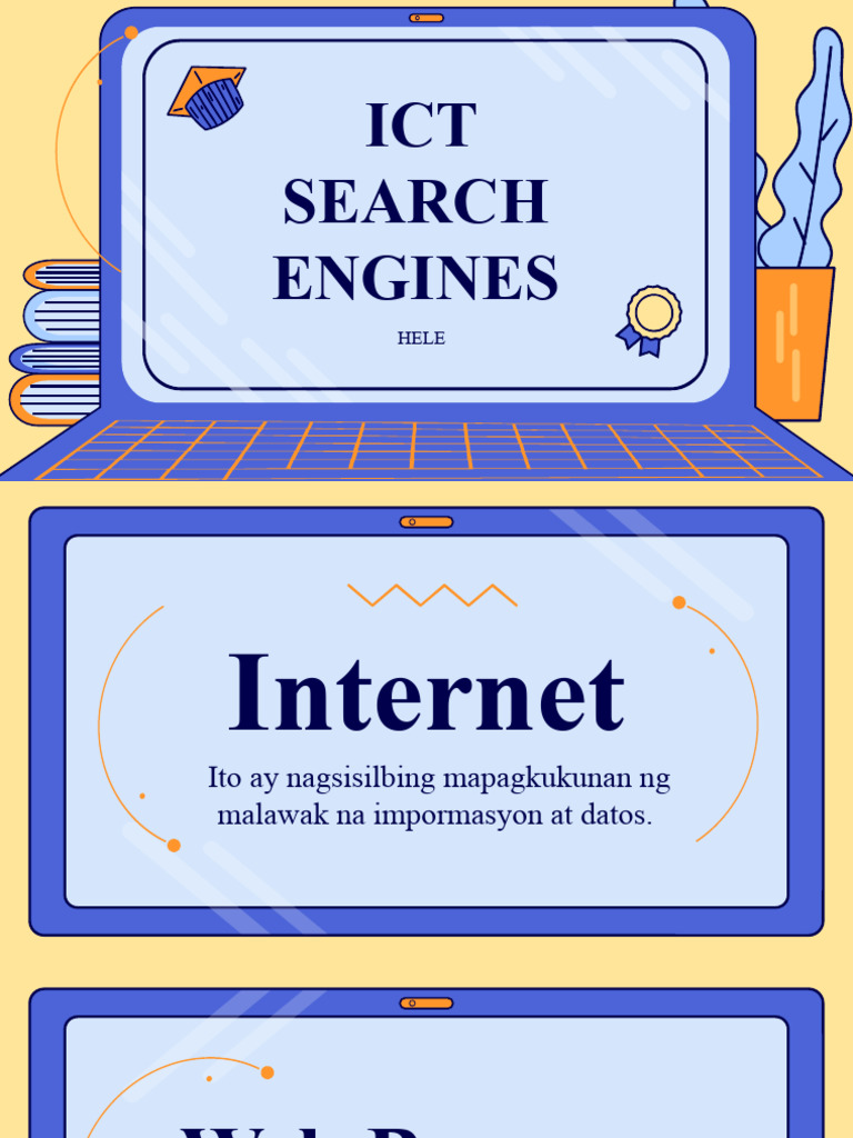 Lesson 5 in HELE - ICT Search Engines | PDF