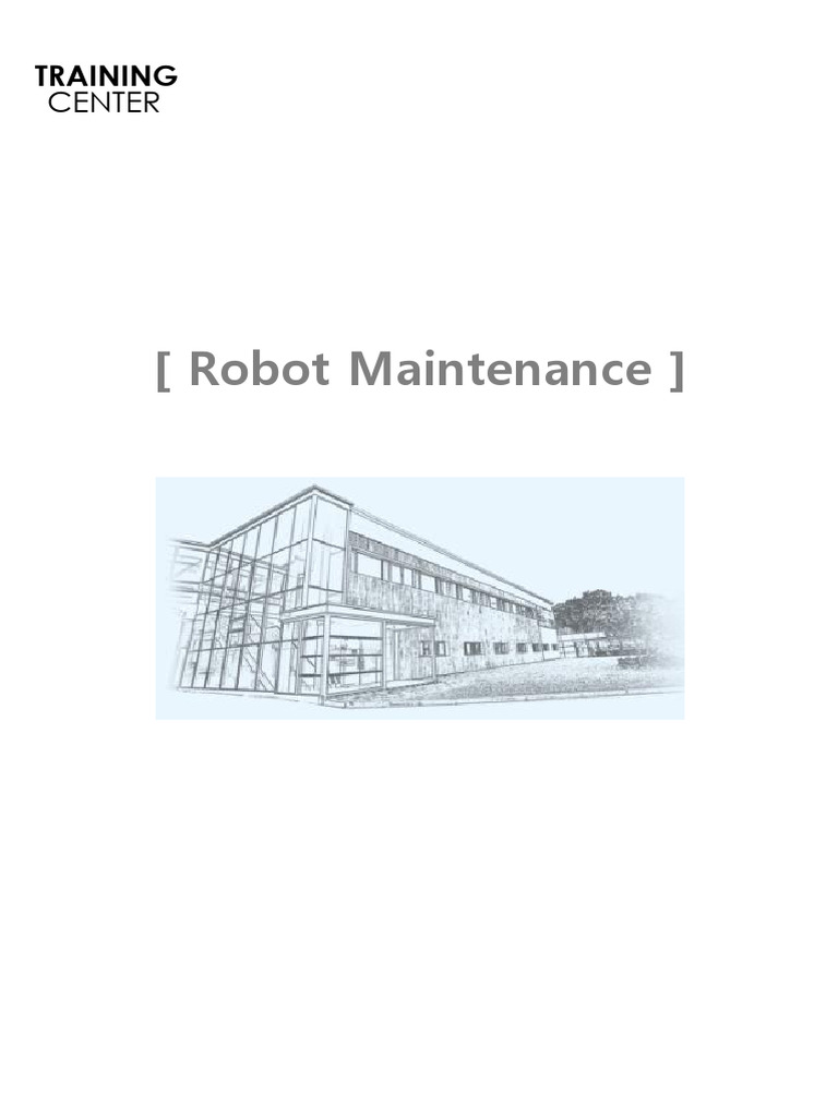Robot Maintenance | PDF | Screw | Electrical Connector