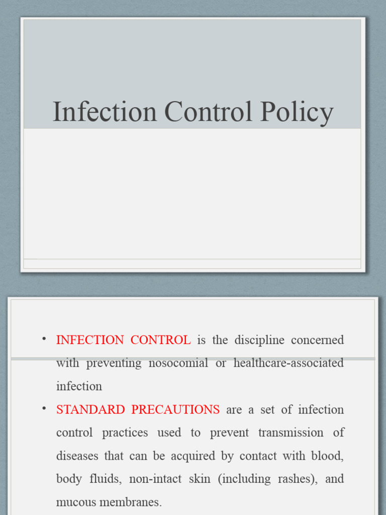 Infection Control 2 | Download Free PDF | Hand Washing | Infection