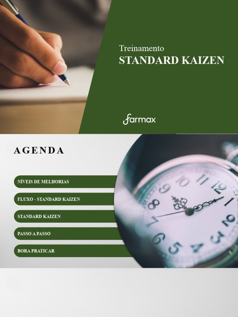 Treinamento - Standard KAIZEN | PDF