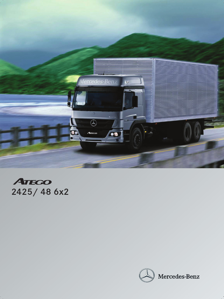 Ficha Técnica Mercedes Atego 2425 | PDF | Eje | Neumático
