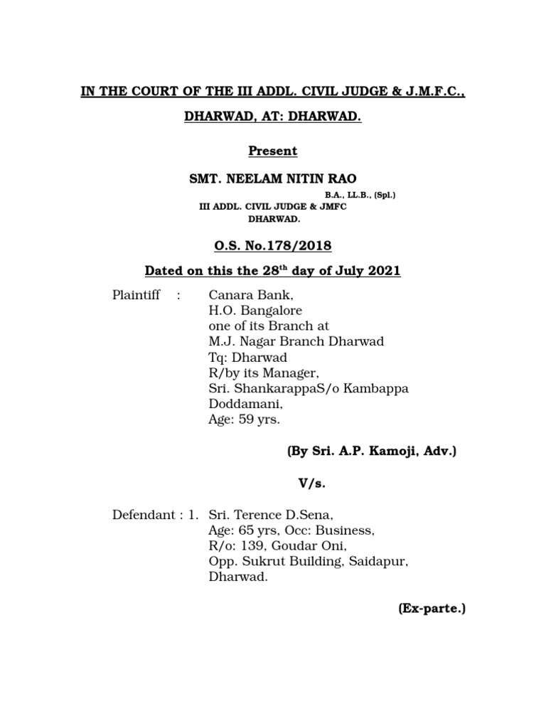 Money Suit Framing of Issue | PDF | Lawsuit | Interest