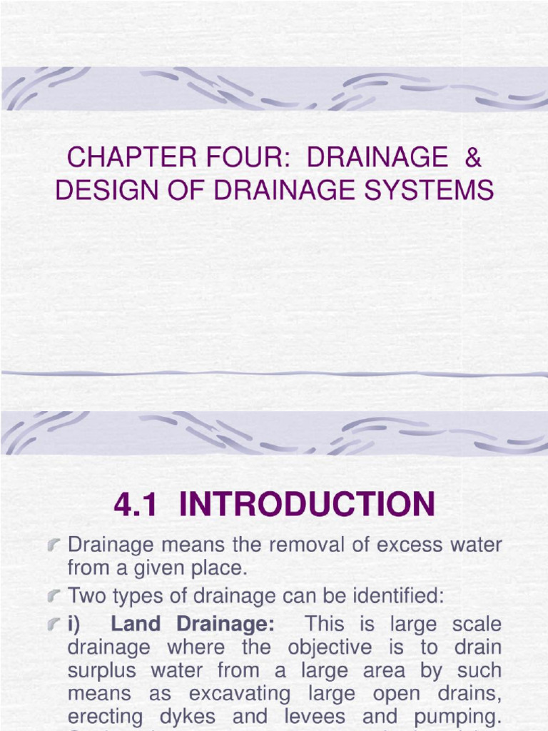 Surface Drainage | PDF