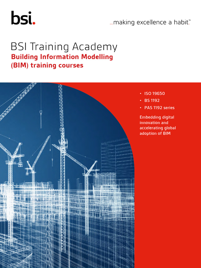 Bsi Bim Training Brochure Mea 2019 | PDF | Building Information ...
