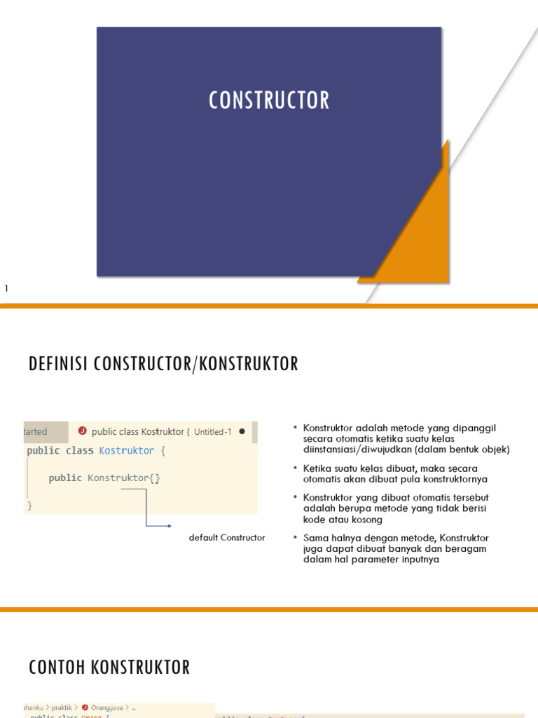 Constructor | PDF | Seni | Komputer