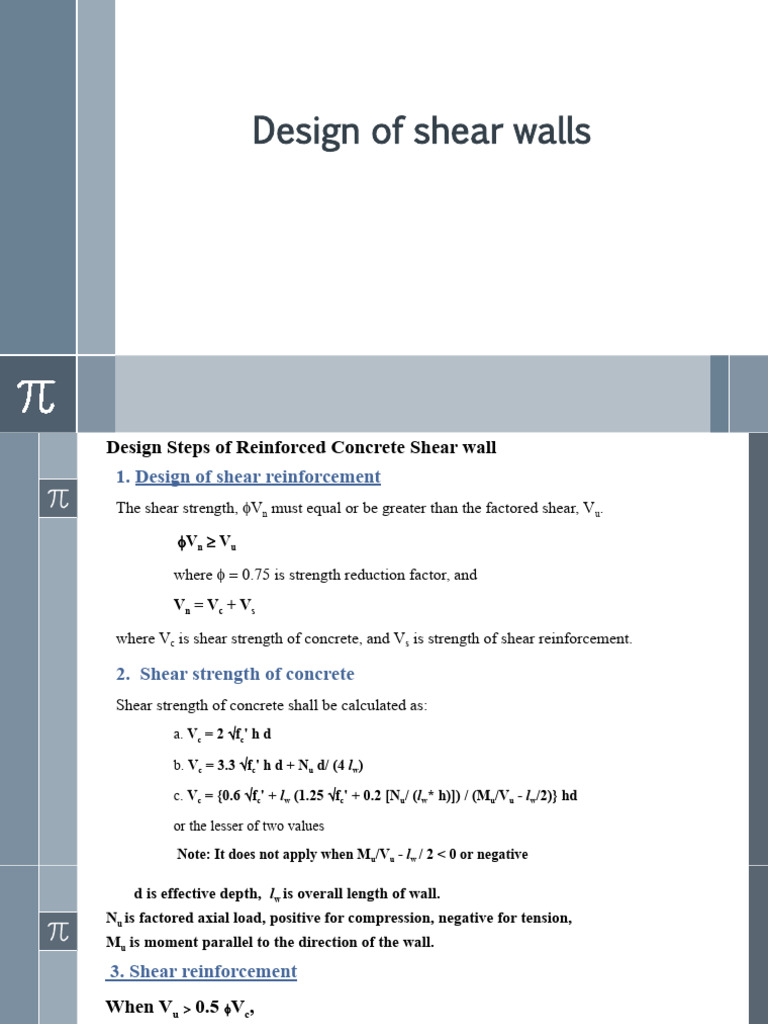 Shear Wall (Problems) | PDF | Structural Engineering | Building Engineering