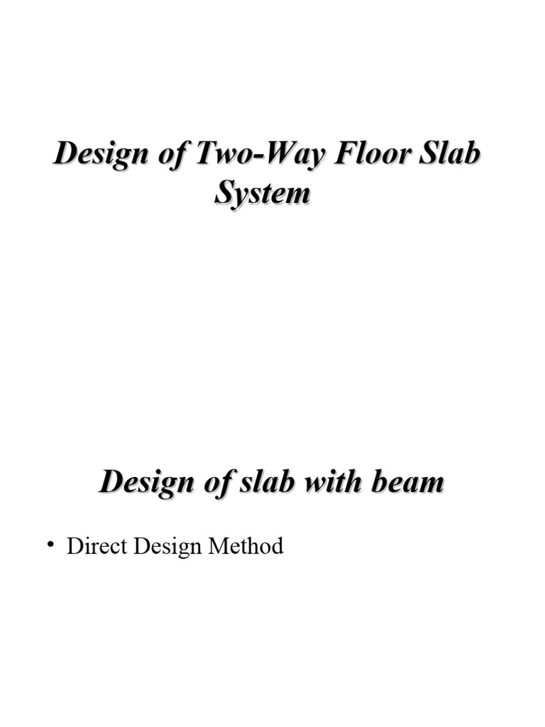 Two Way Slab With Beams-21 | PDF | Beam (Structure) | Structural ...