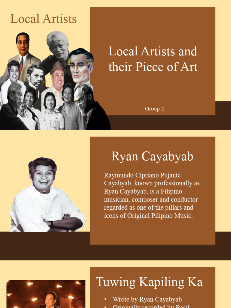 Filipino Artists and Iconic Works | PDF | Philippines