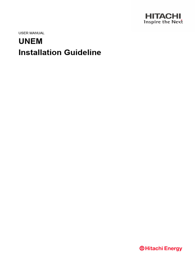 1KHW028761 Unem Installation | PDF | Computer Security | Security