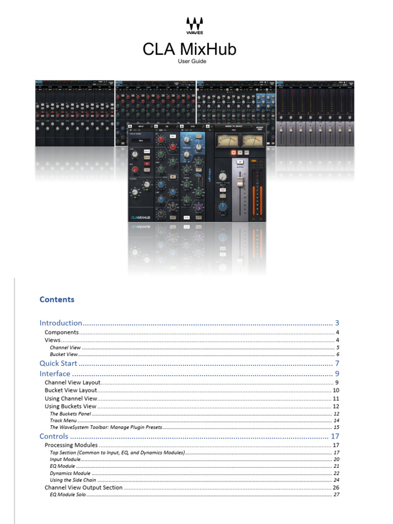 Cla Mixhub v3 | PDF | Equalization (Audio) | Distortion