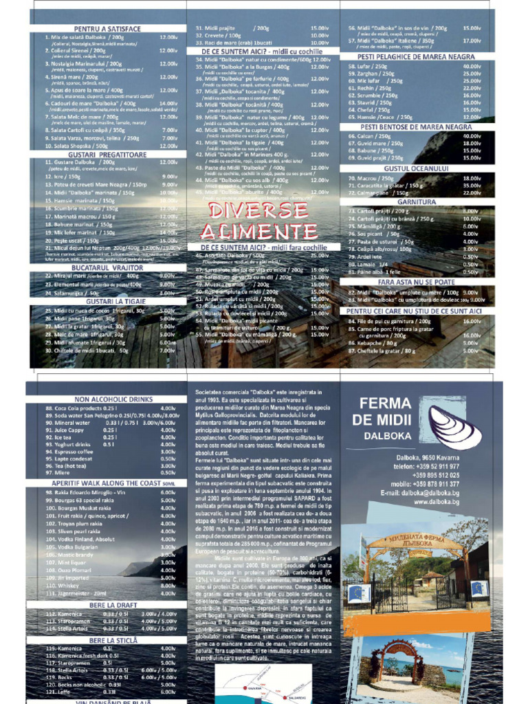 Menu Ro | PDF