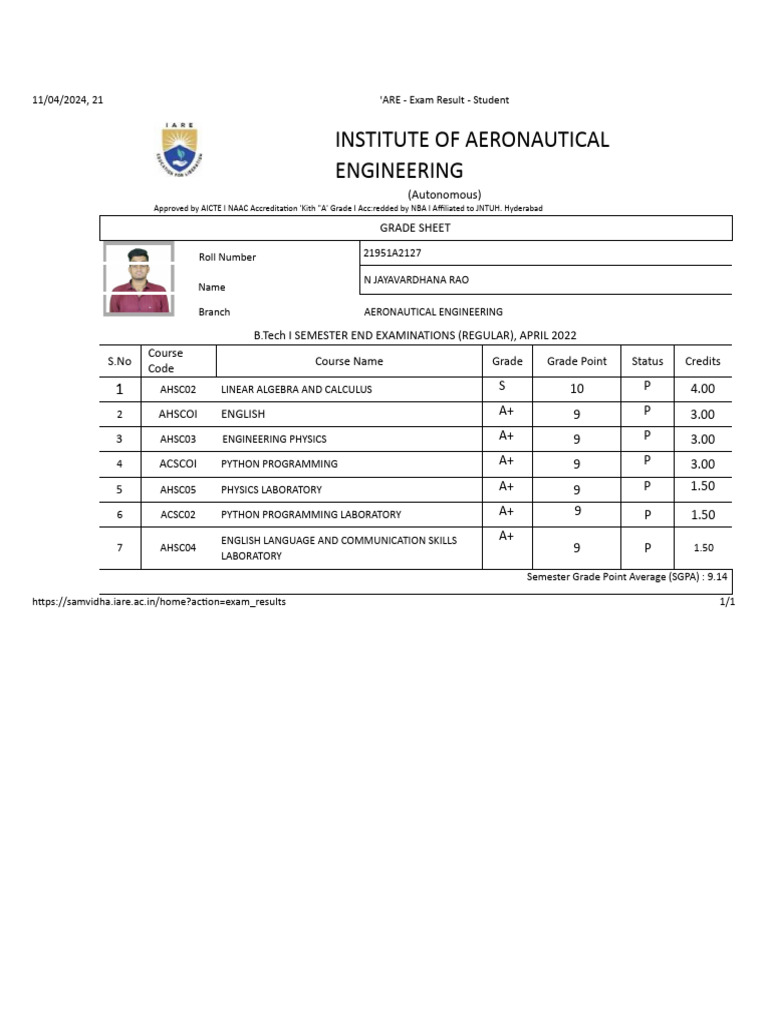1st Sem resULT | PDF | Career And Technical Education | Vocational ...