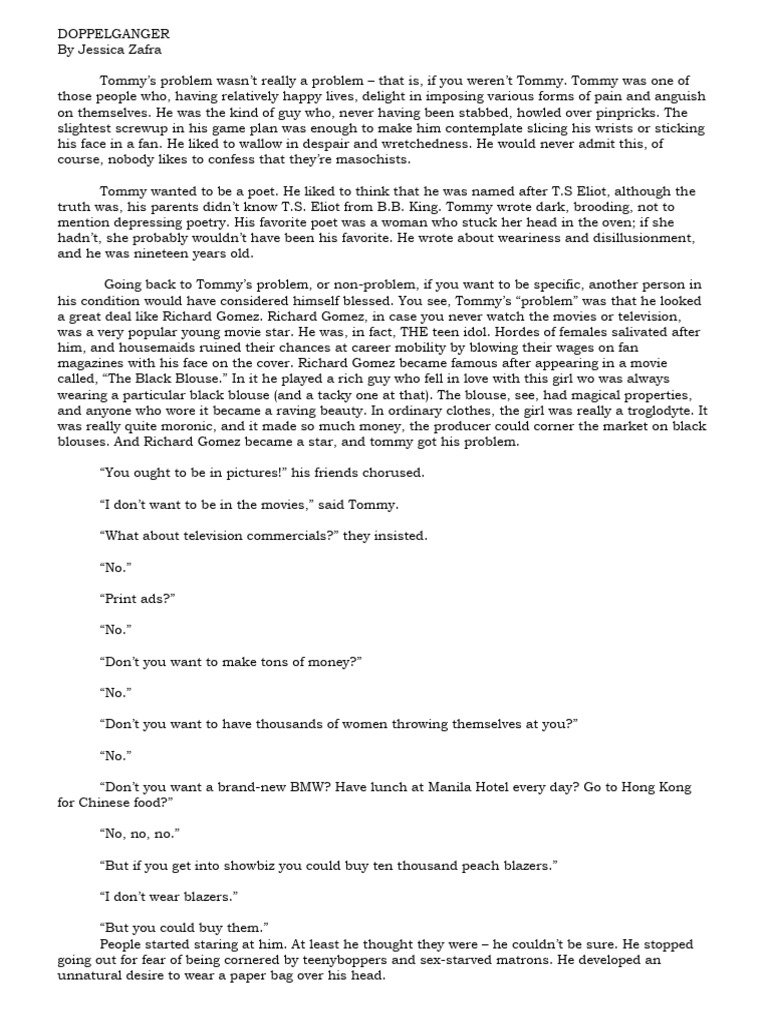 Doppelganger | PDF | Mystery, Thriller & Crime Fiction | Lifestyle