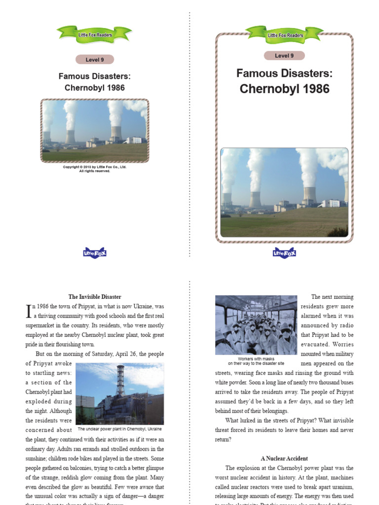 007.LV9.Famous Disasters - Chernobyl 1986 | PDF | Chernobyl Disaster ...
