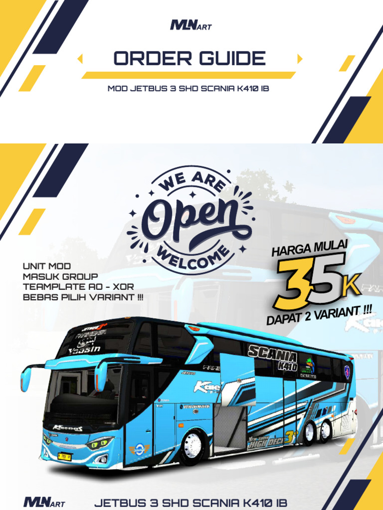 Brosur Jb3 Scania k410 | PDF