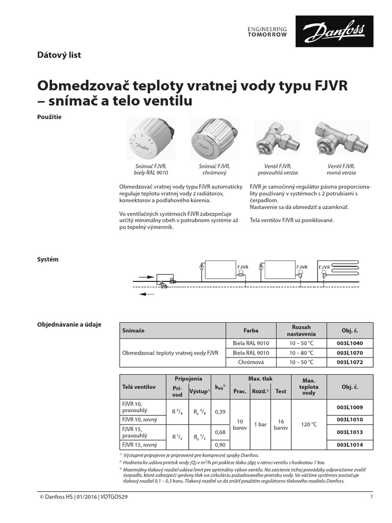 Danfoss Valve 6 | PDF