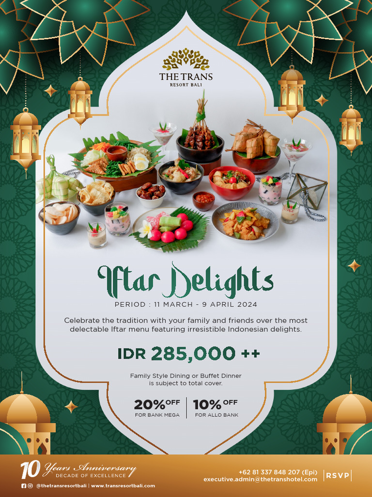 Iftar Package 2024 1 | Download Free PDF | Indonesian Cuisine | Foods