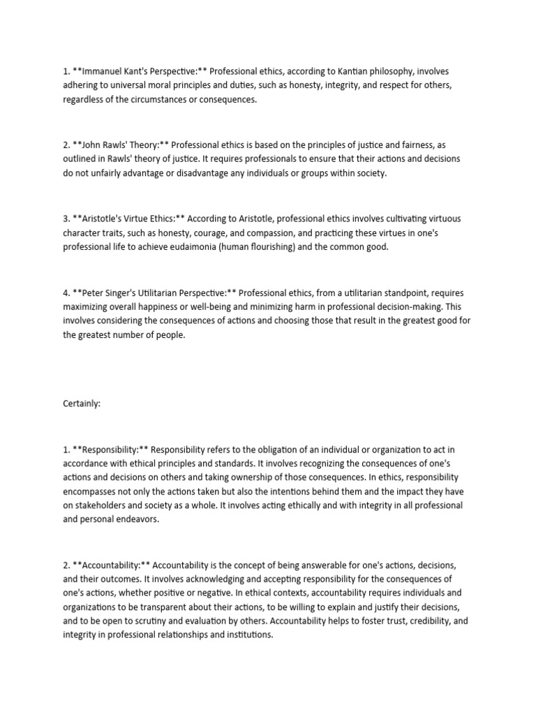 IT Professional Ethics Unsorted | PDF | Privacy | Cyberbullying