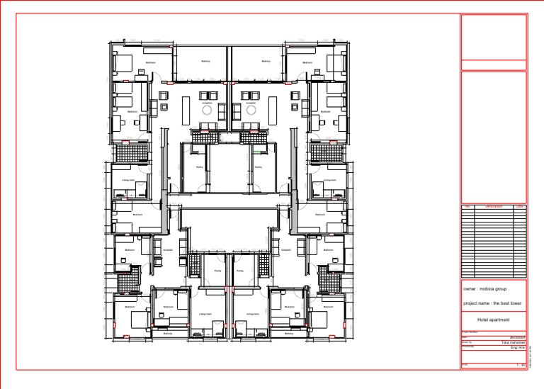Hotel Apartment Layout Proposal | PDF | Buildings And Structures