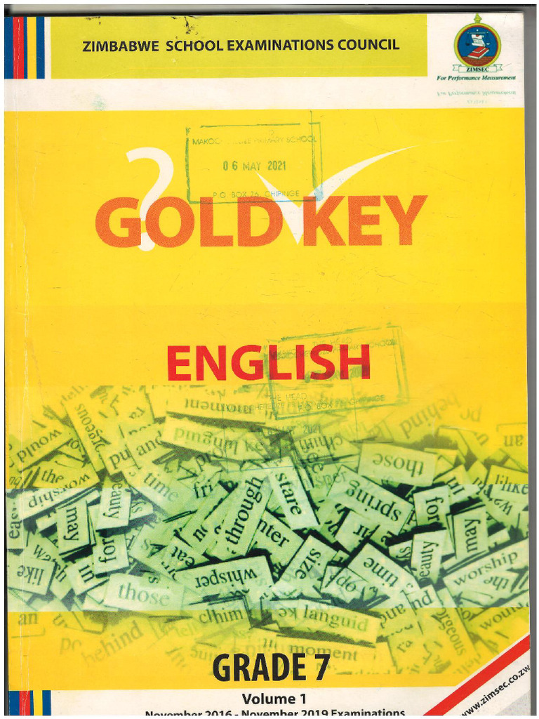 Gold Key English GR 7 | PDF | Reading Comprehension | Punctuation