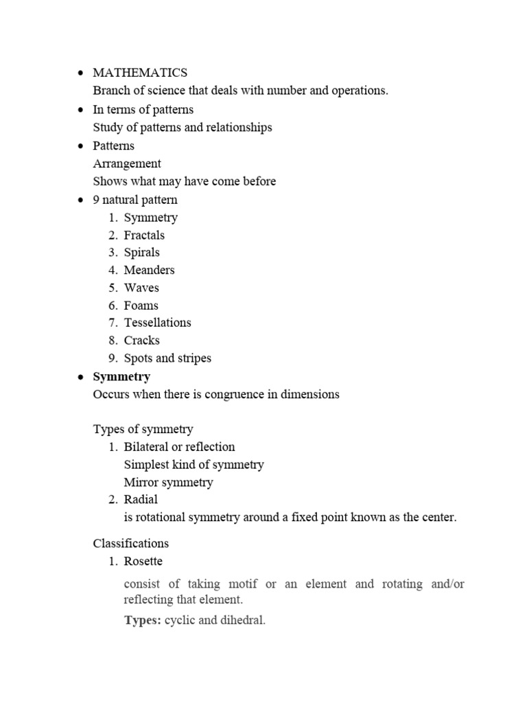 MMW Reviewer 1 | PDF | Pattern | Geometry MMW Reviewer 1 | PDF | Pattern | Geometry