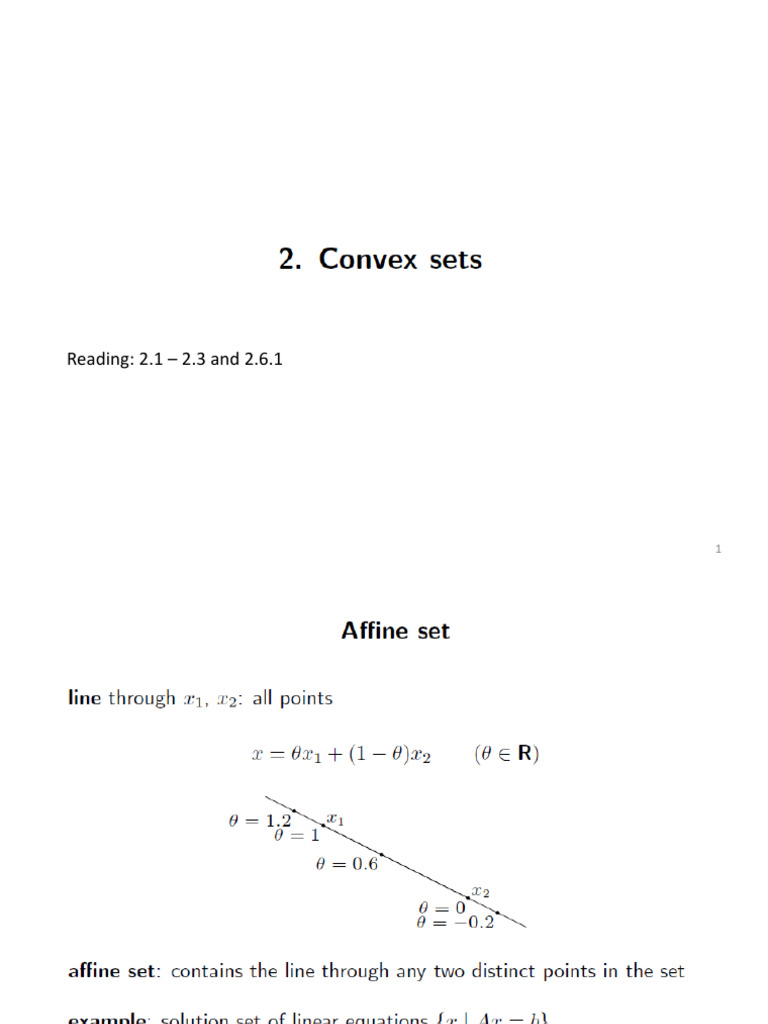 02 Convexity | Download Free PDF | Convex Geometry | Mathematical Concepts