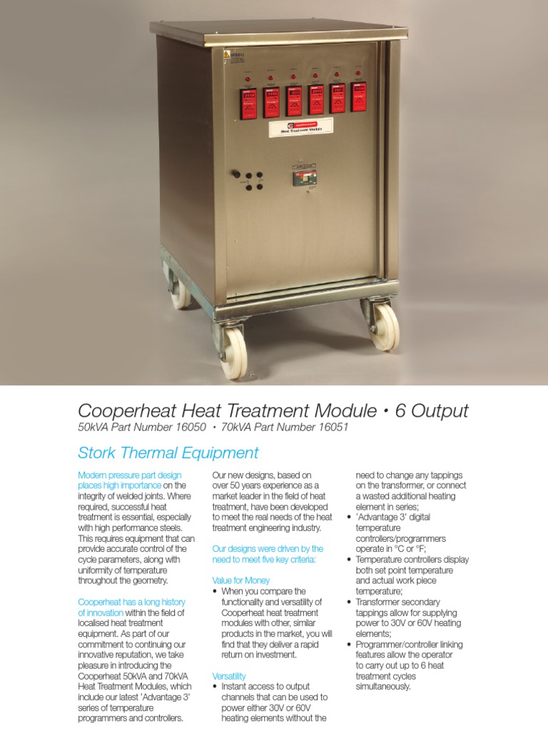 cooperheat_6kanalni | Transformer | Heat Treating