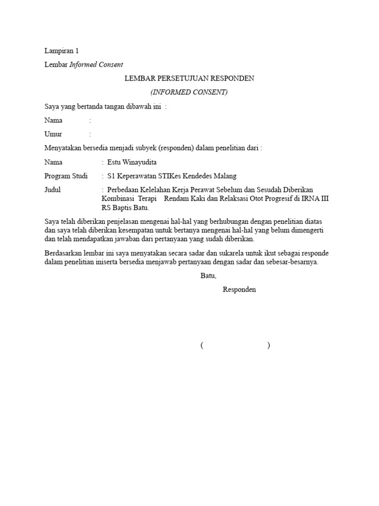 Lembar Lampiran | PDF