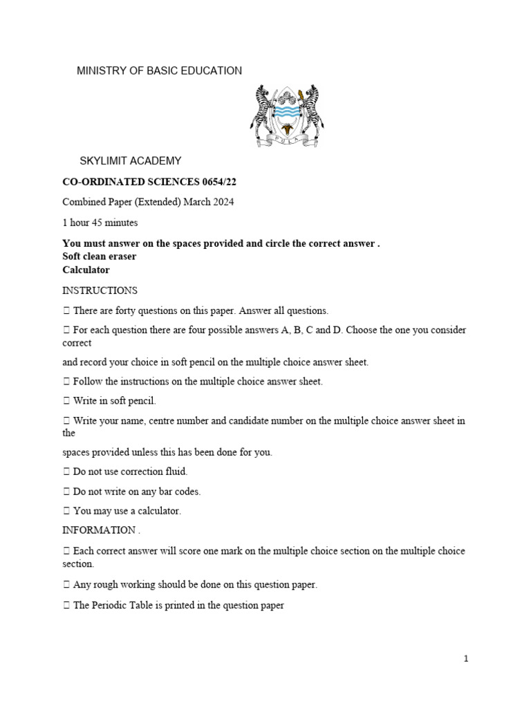 Coordinated Science | PDF | Chemical Elements | Gases