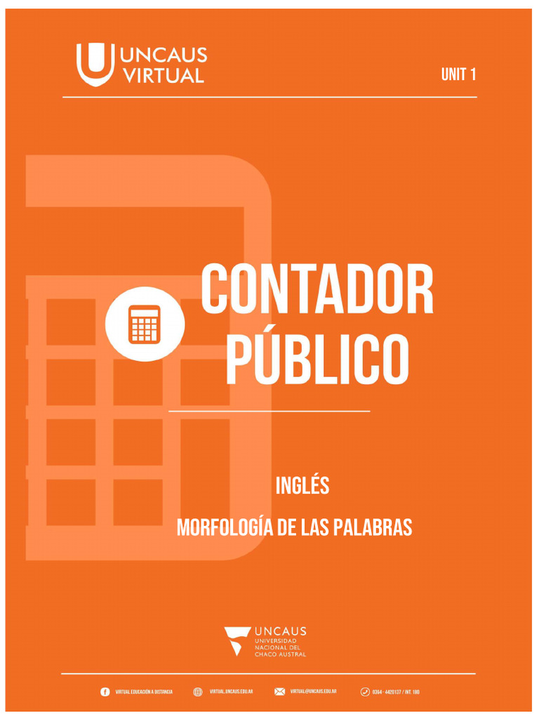 Morfología De Las Palabras Pdf Palabra Morfología Lingüística