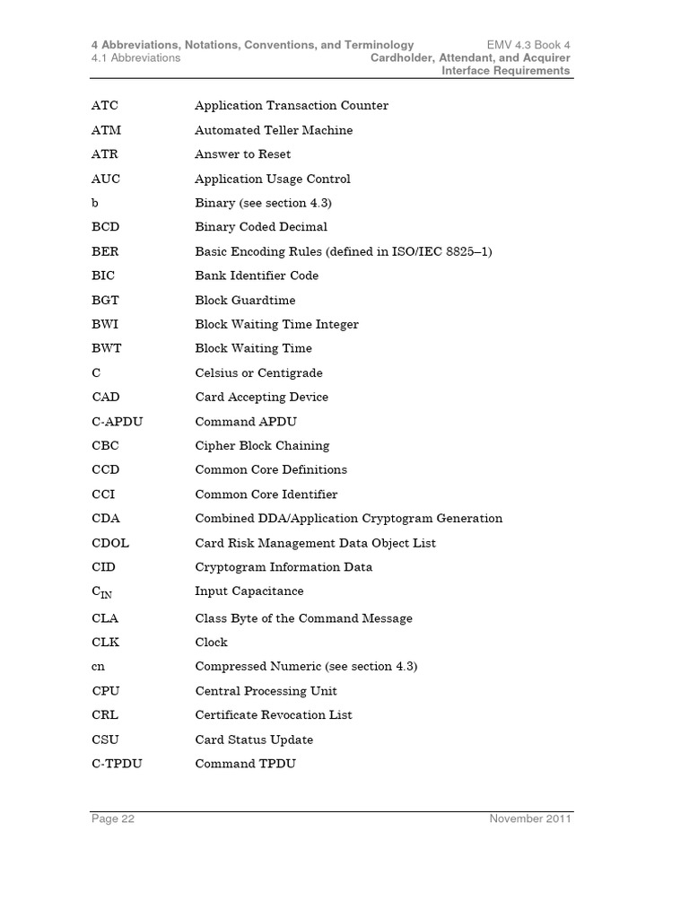 EMV_v4.3_Book_4_Other_Interfaces_20120607062305603 (1)-2 | PDF | Emv ...