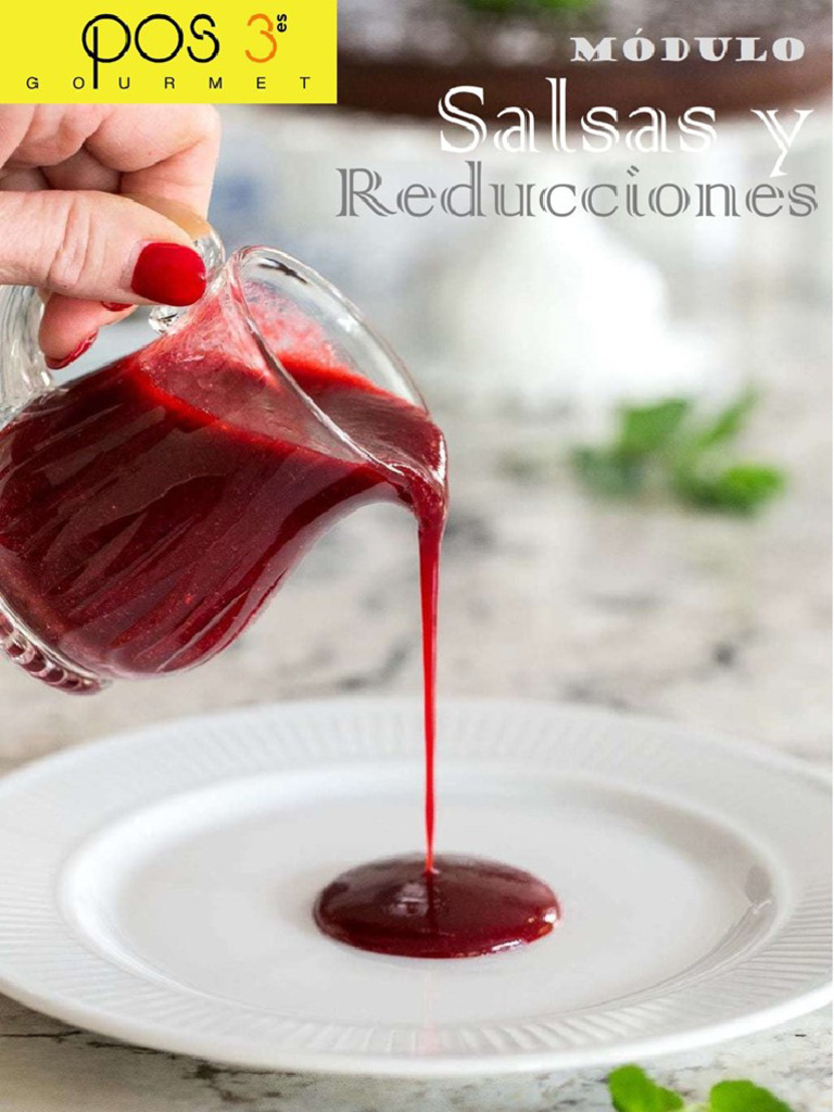 Guia Modulo de Salsas y Reducciones Actualizacion 2022 Prot | PDF