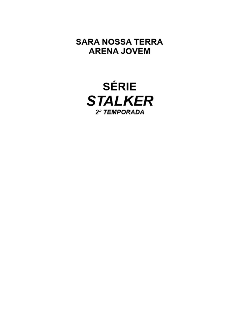 Stalker Segunda Temporada | Download grátis PDF | Jesus | Amor