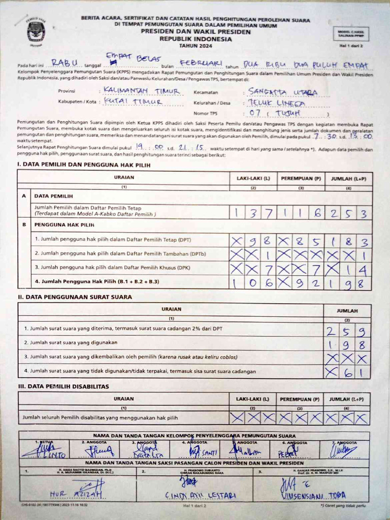 TPS 7 Teluk Lingga | PDF