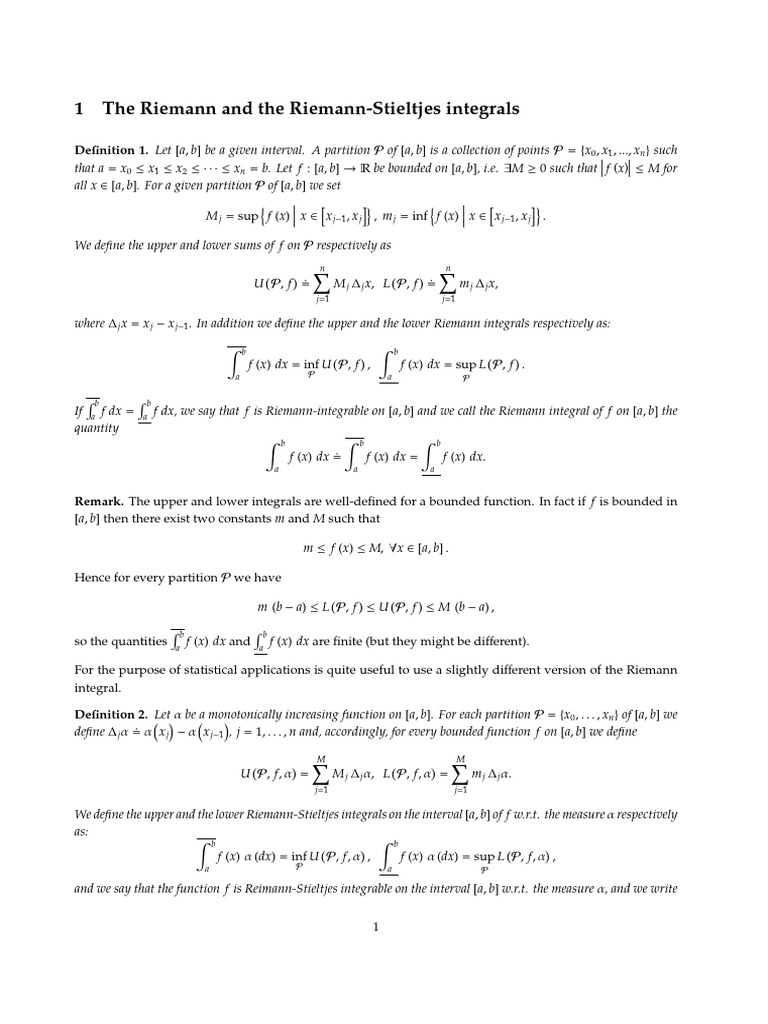 Integrale Di Riemann 2023 11 11 17 47 01 | PDF | Integral ...